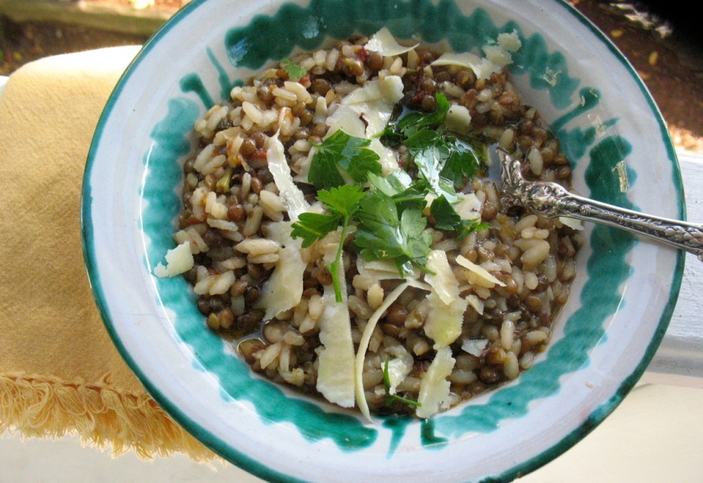 Simple Italian Lentil and Rice Stew | Cook With What You Have