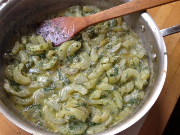 Schmorgurken (German Braised Cucumbers) | Cook With What You Have